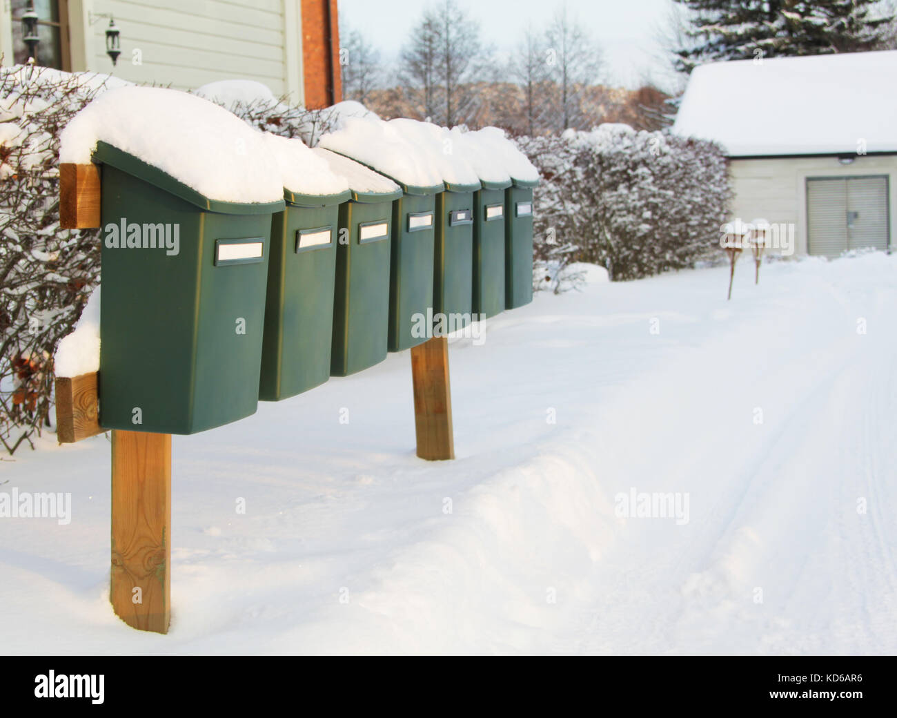 Finland mailboxes hi-res stock photography and images - Alamy