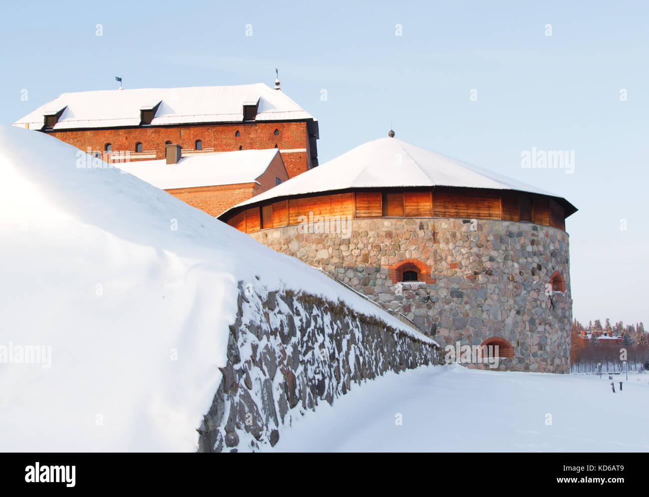 Medieval castle in Finland Stock Photo - Alamy