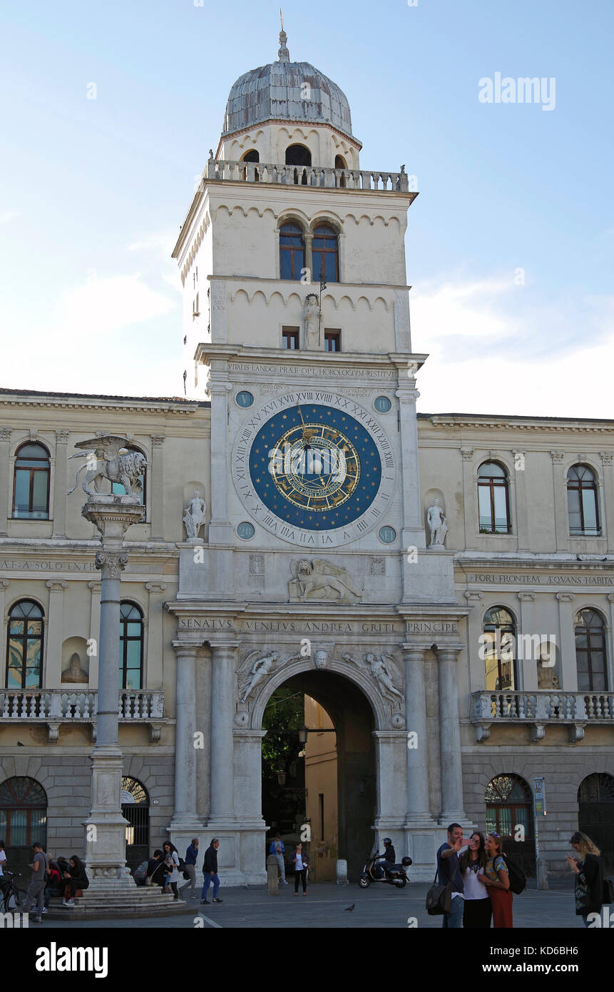 Torre dell' Orologia, “Clock Tower”, flanked by the Capitanio and ...