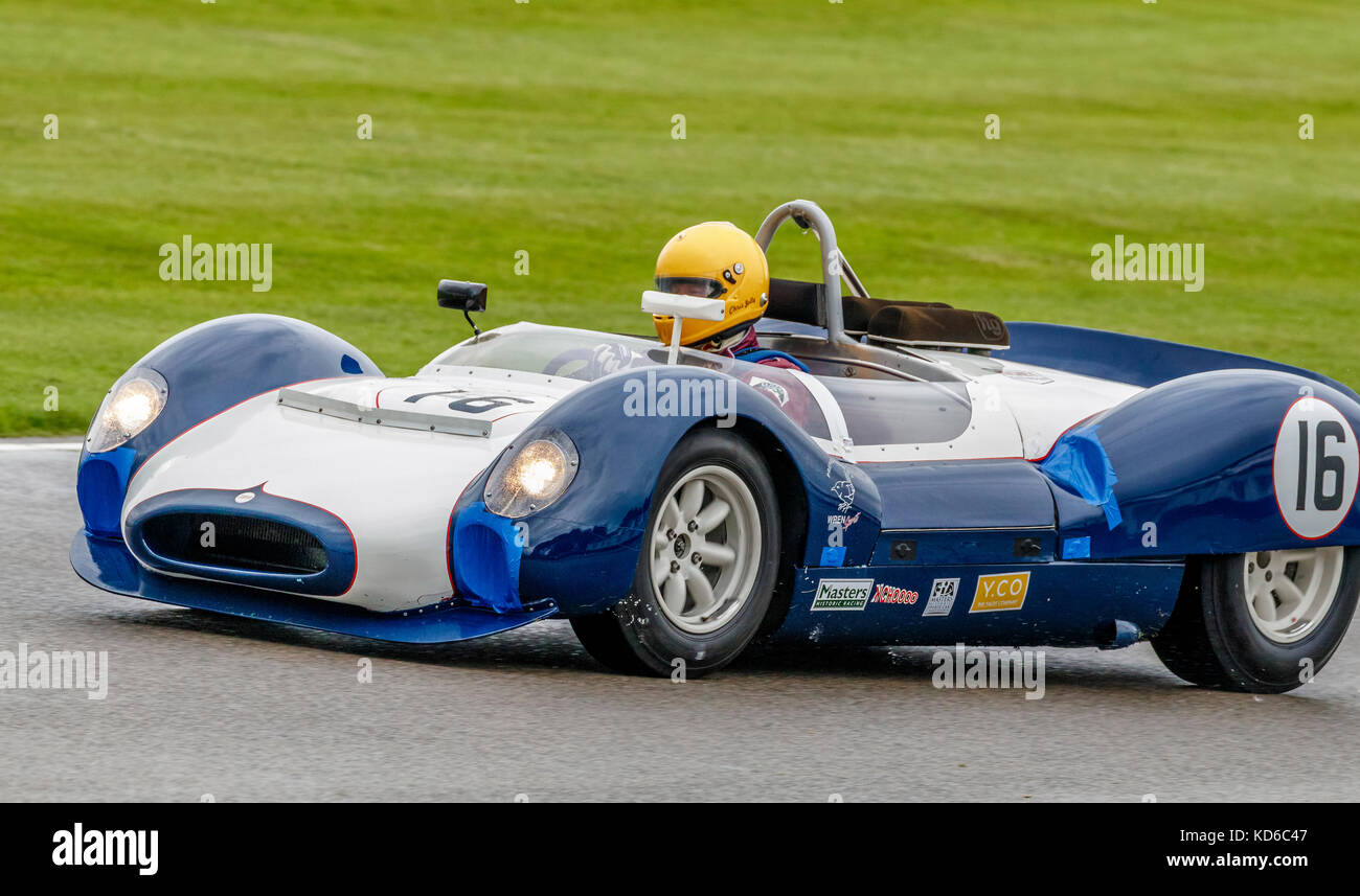 1963 Cooper-Chevrolet T61 "Monaco" with driver Chris Jolly during the ...