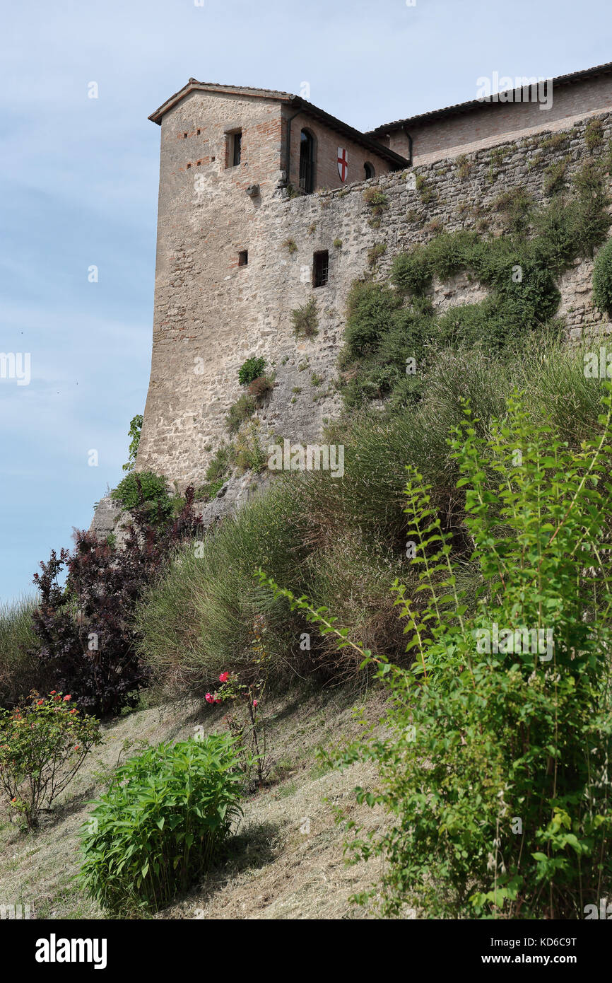 Medieval fortress of Italy Stock Photo - Alamy