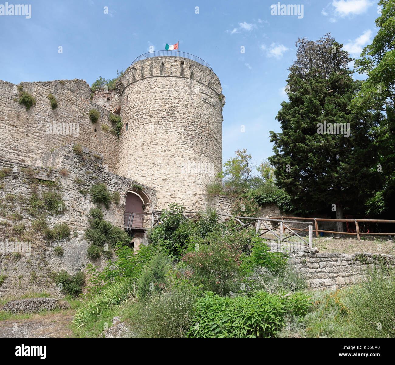 Medieval fortress of Italy Stock Photo - Alamy