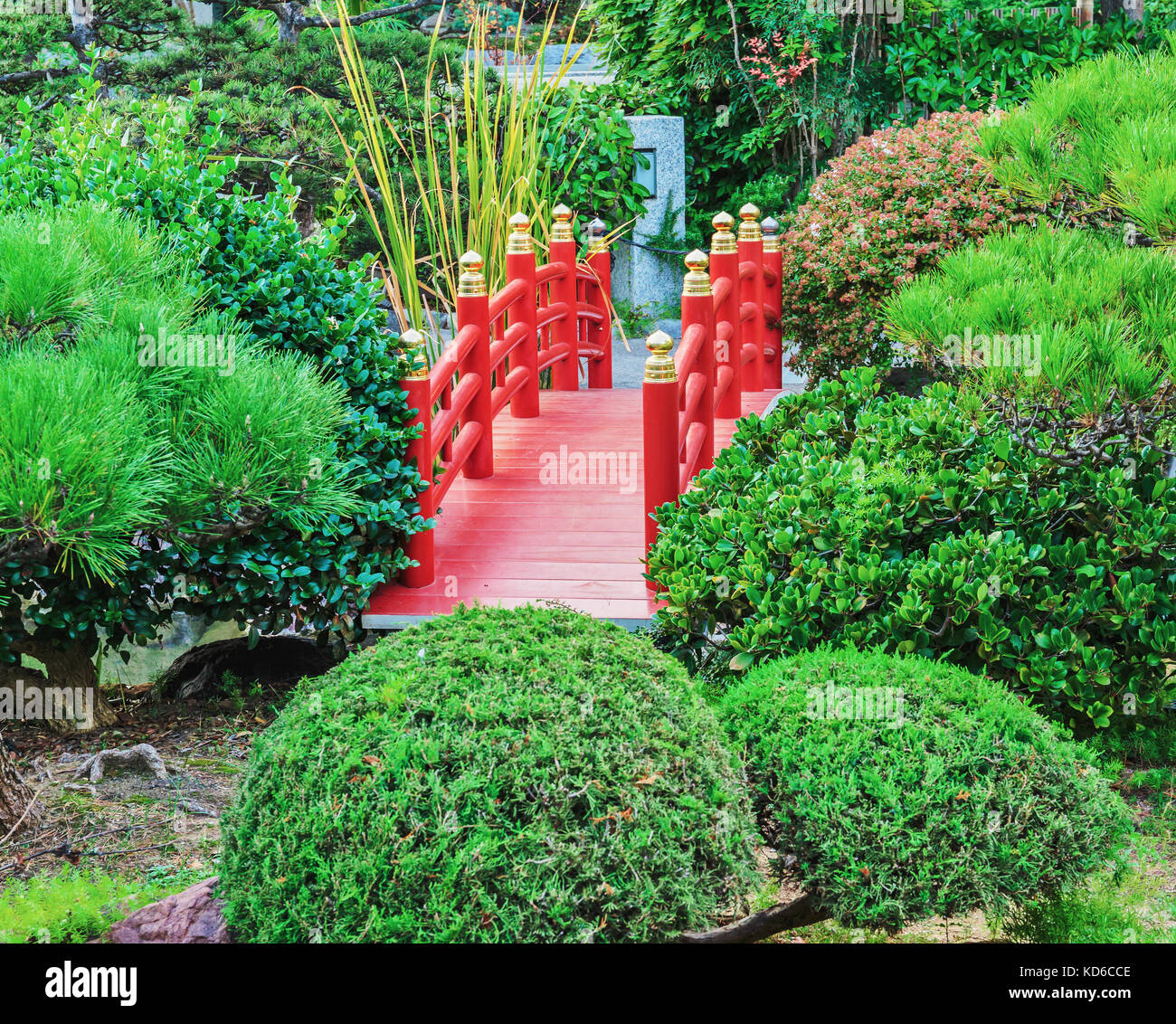 Japanese garden in Monte Carlo, Monaco Stock Photo - Alamy