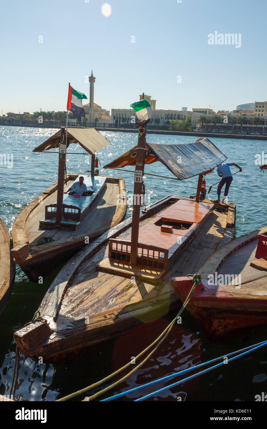 Traditional abra ferries dubai hi-res stock photography and images - Alamy