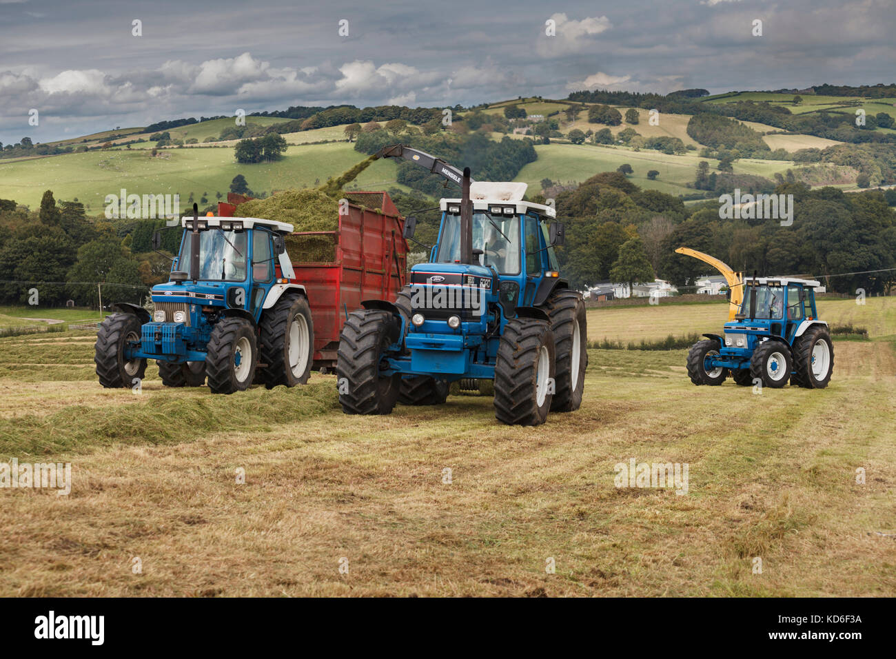 Vintage 1990 Ford 8830, 1991 Ford 7810, generation 3, 1988 Ford 7610 ...