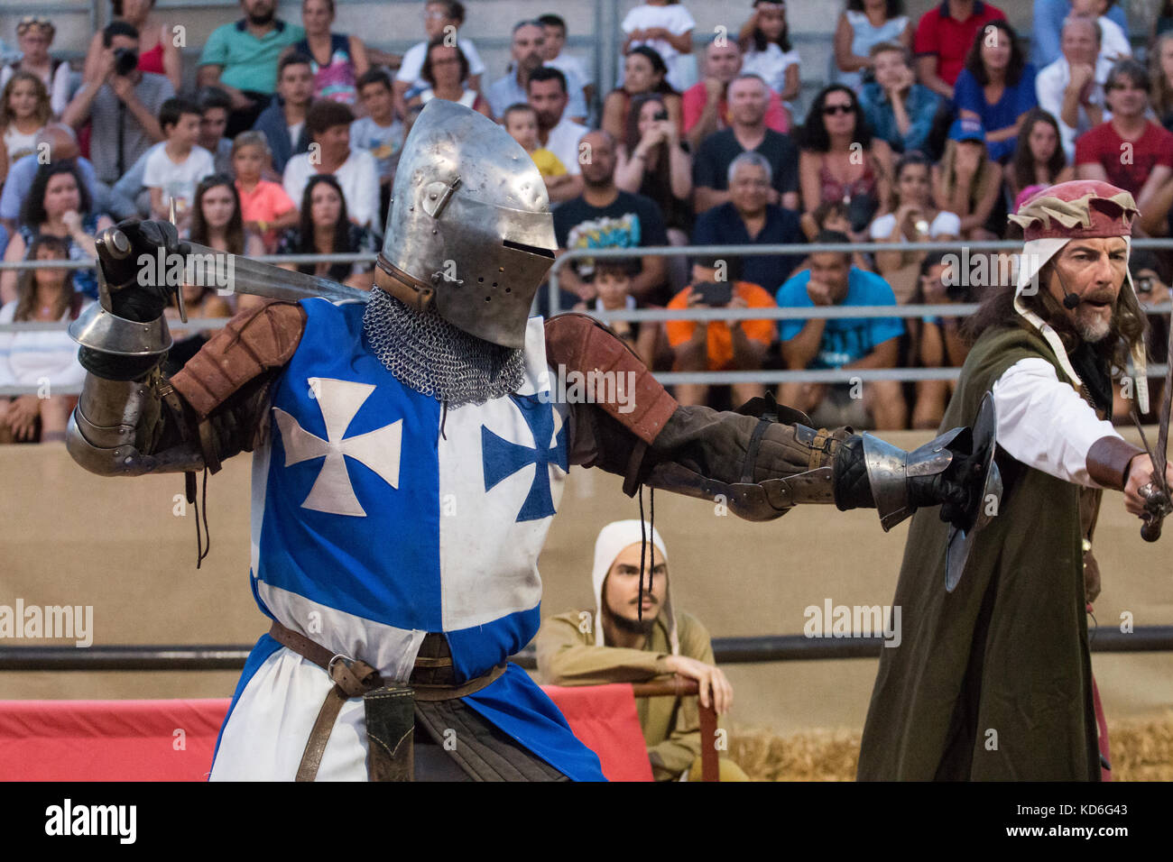 SILVES, PORTUGAL - August 13th, 2017 : Details, colors, people and ...