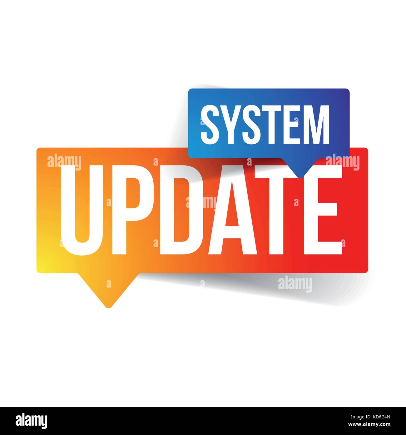 New system Stock Vector Images - Alamy