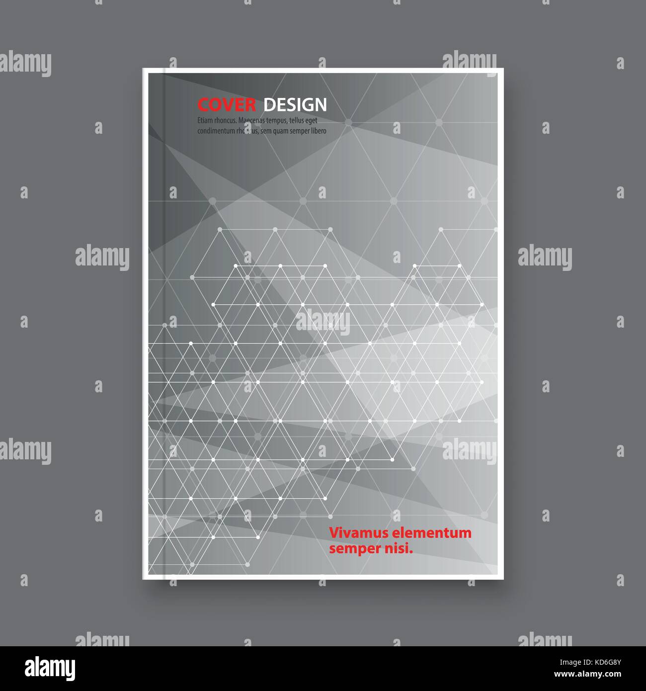 Abstract flyer design background. Brochure template Stock Vector Image ...