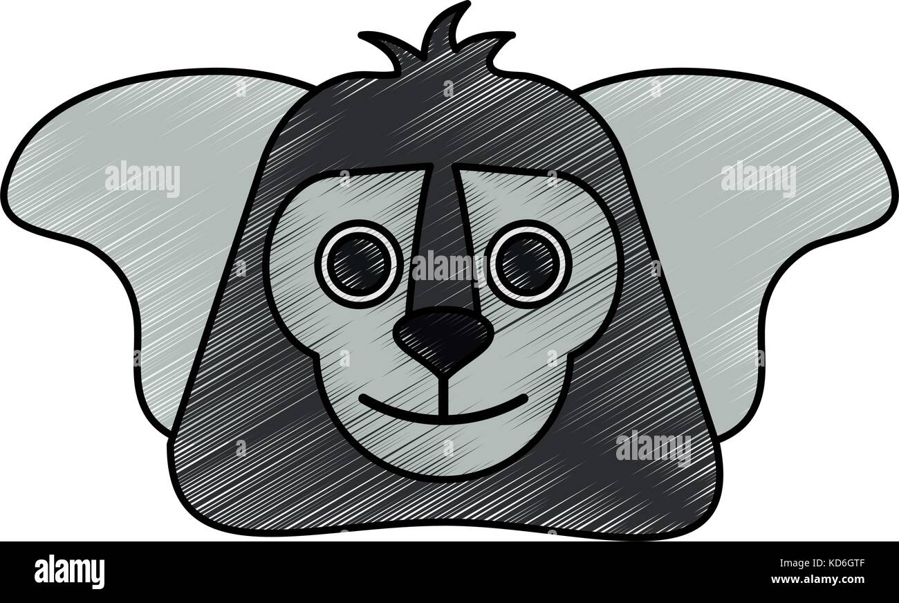 Cute koala animal icon vector illustration graphic design Stock Vector ...