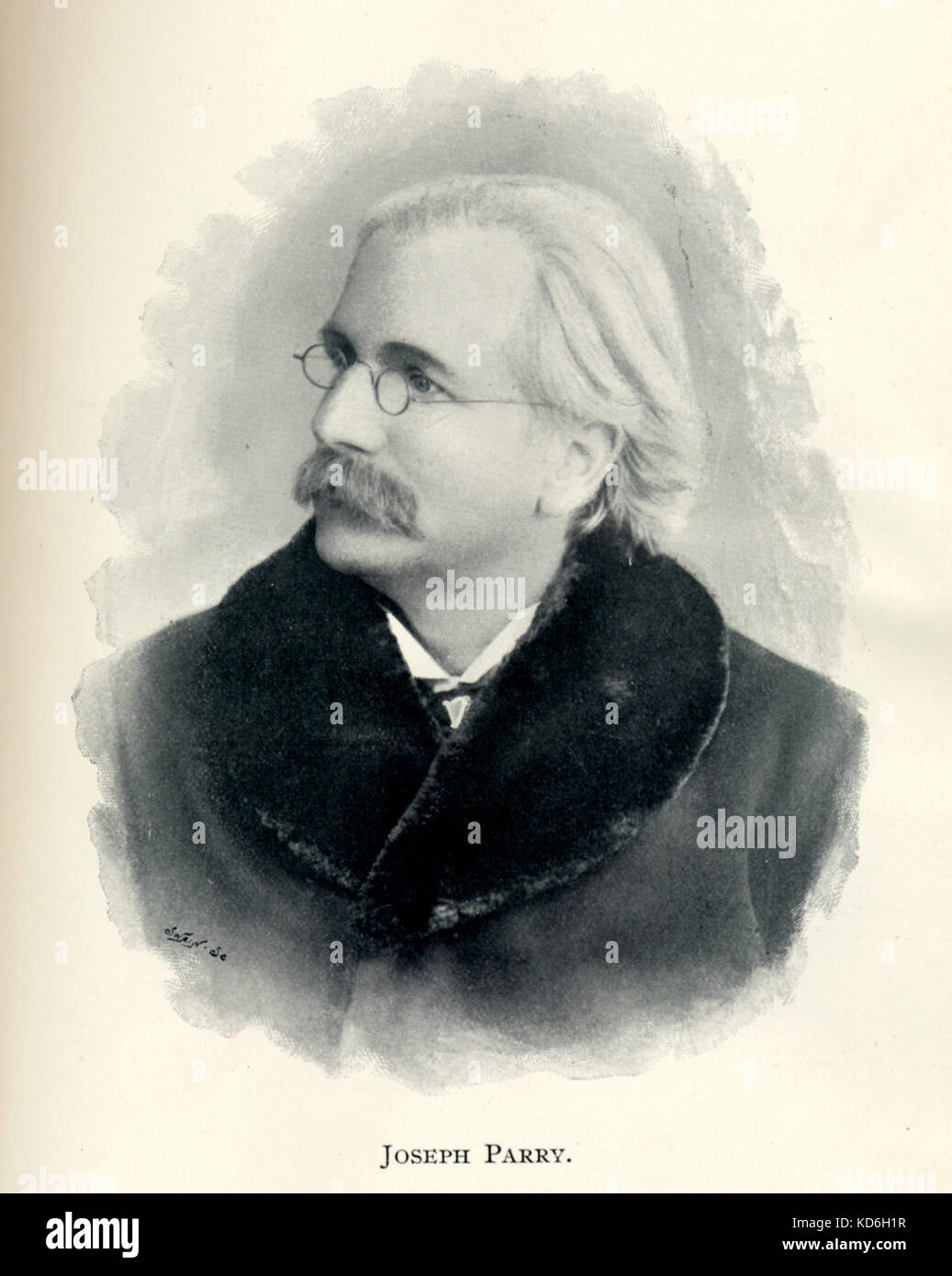 Joseph Parry portrait Photo by Goldie, Cardiff. Welsh composer (1841-d ...