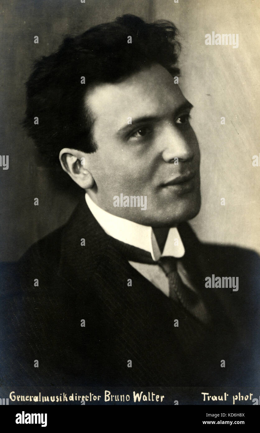 Bruno walter 1876 1962 german conductor hi-res stock photography and ...