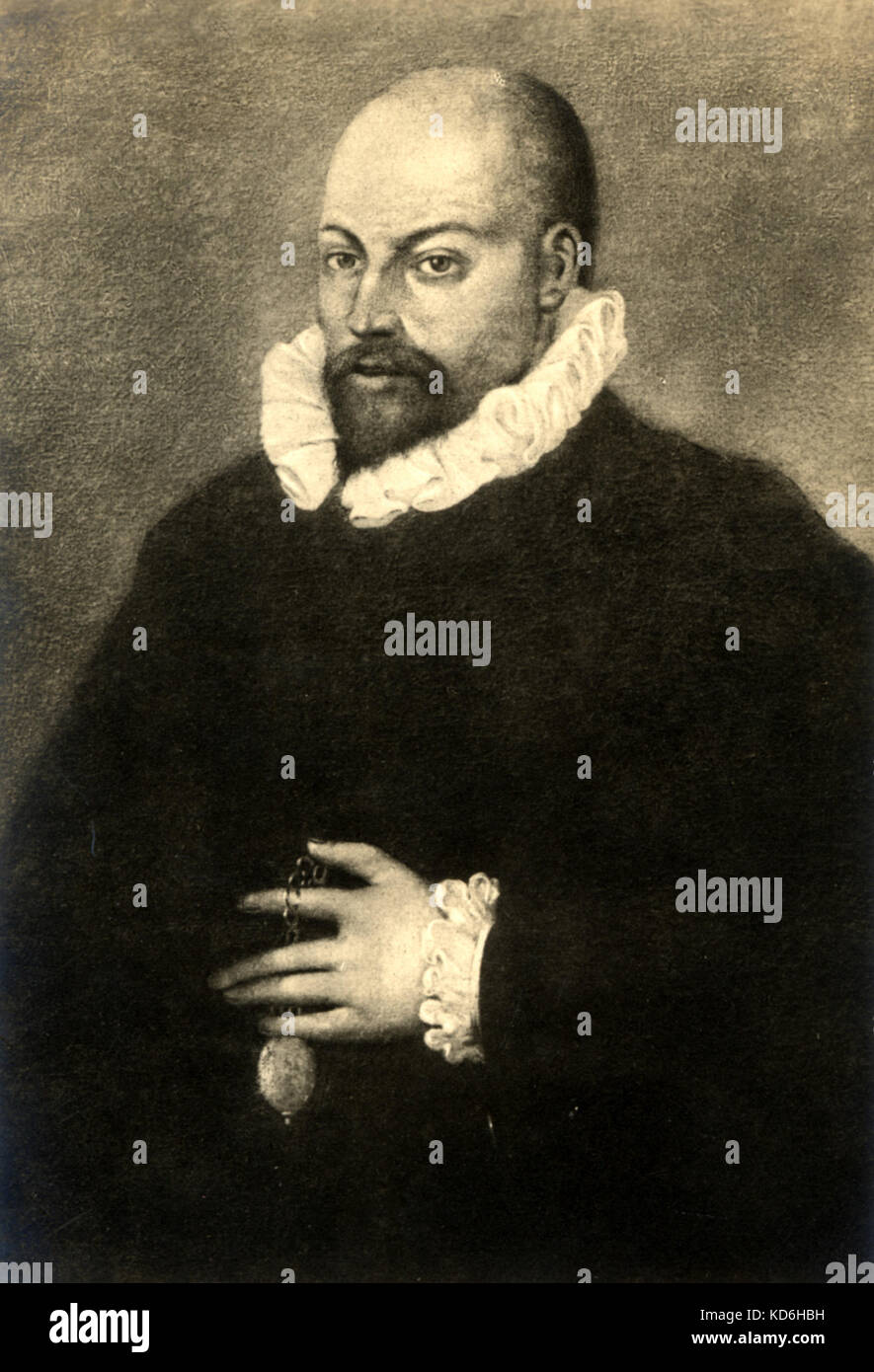 Orlando Lassus after painting by Johann von Achen, 1580. Netherlands ...