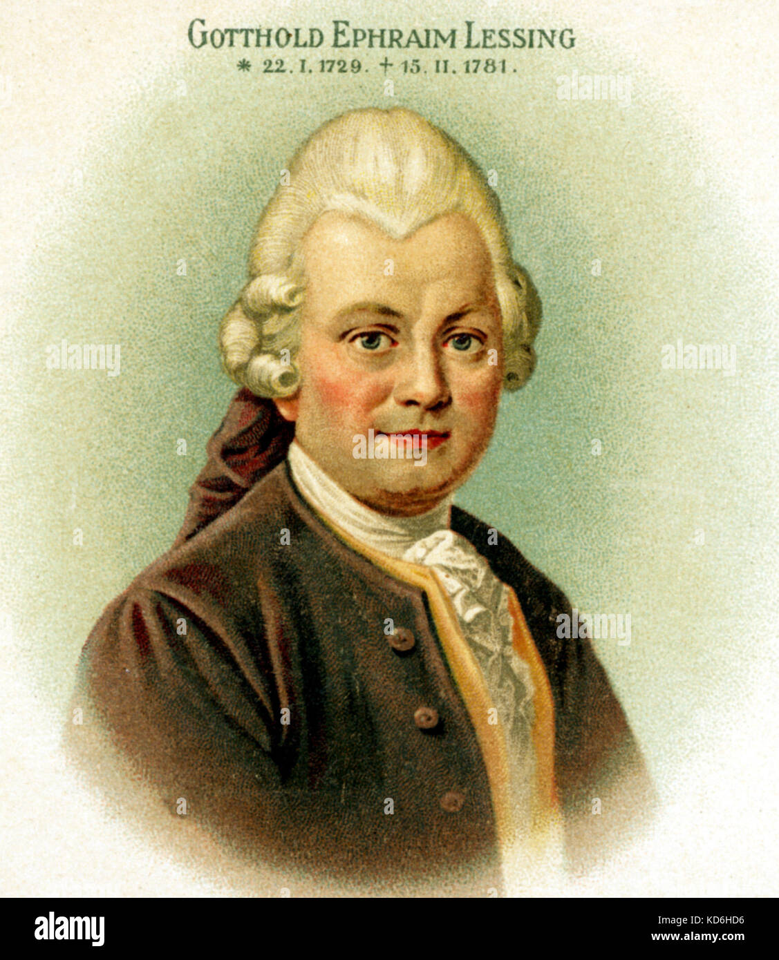 Gotthold Ephraim Lessing portrait Schubert & Schumann connection ...