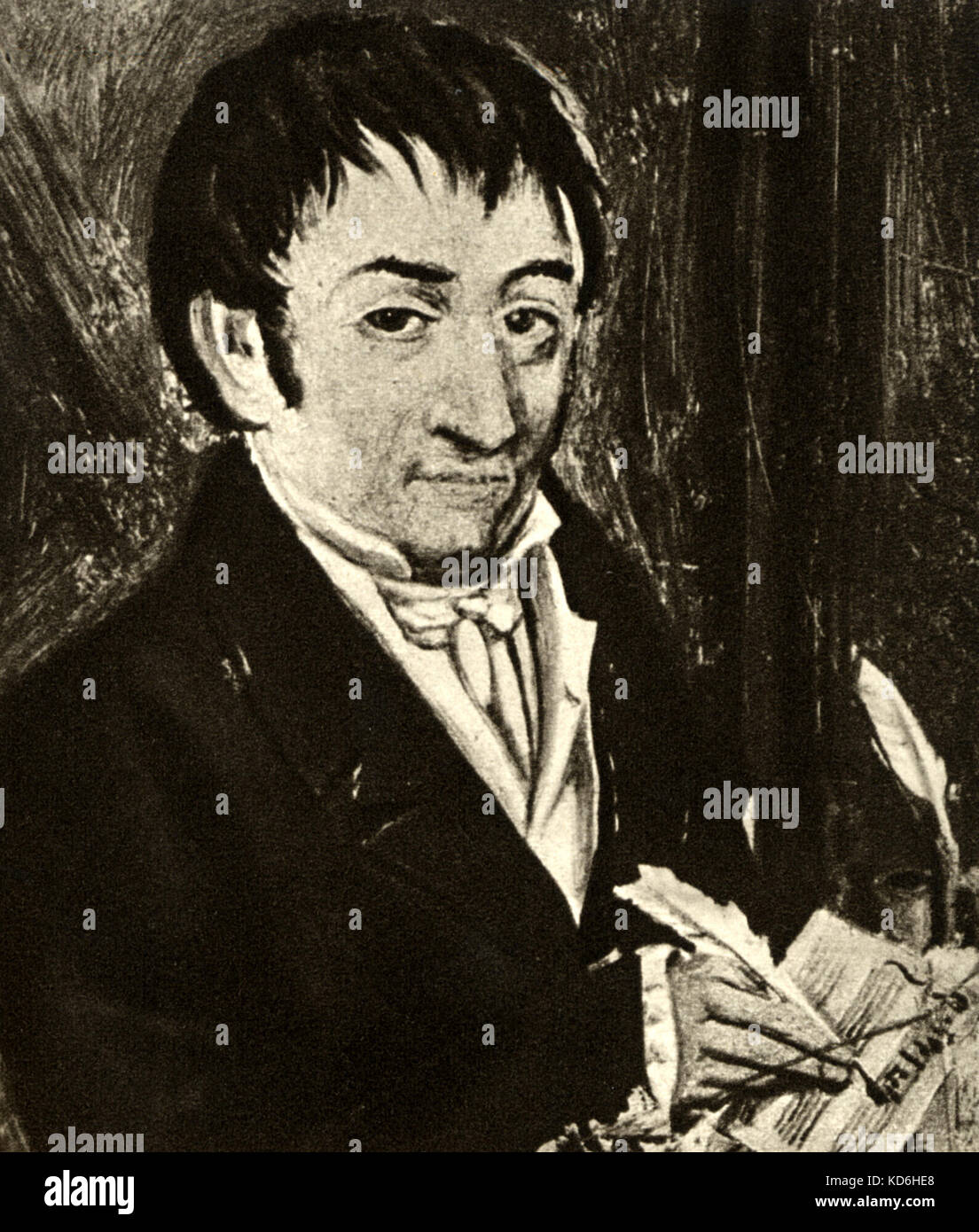 Ferdinando Provesi, Verdi's first teacher when Verdi was a young boy in ...