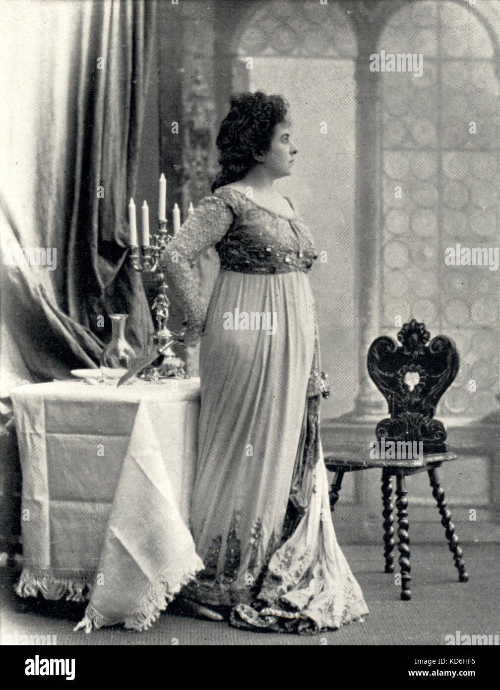 Giacomo Puccini's opera 'Tosca' with D'Arclée as Tosca (Romanian ...