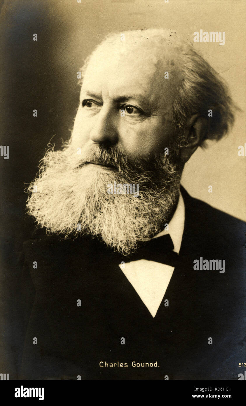 Portrait of charles gounod 1818 1893 hi-res stock photography and ...