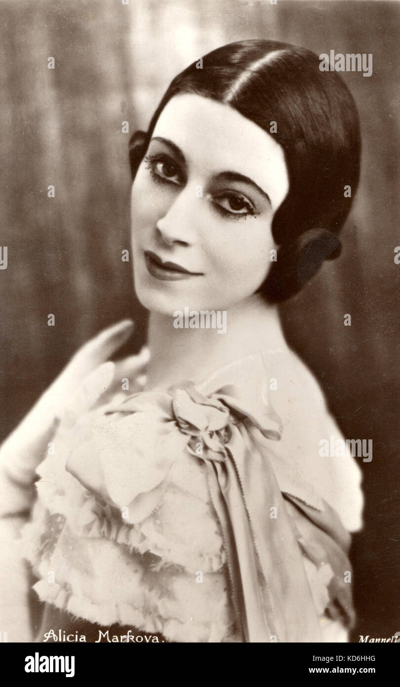 Alicia Markova, studio portrait, c.1930's. English ballet dancer, b ...