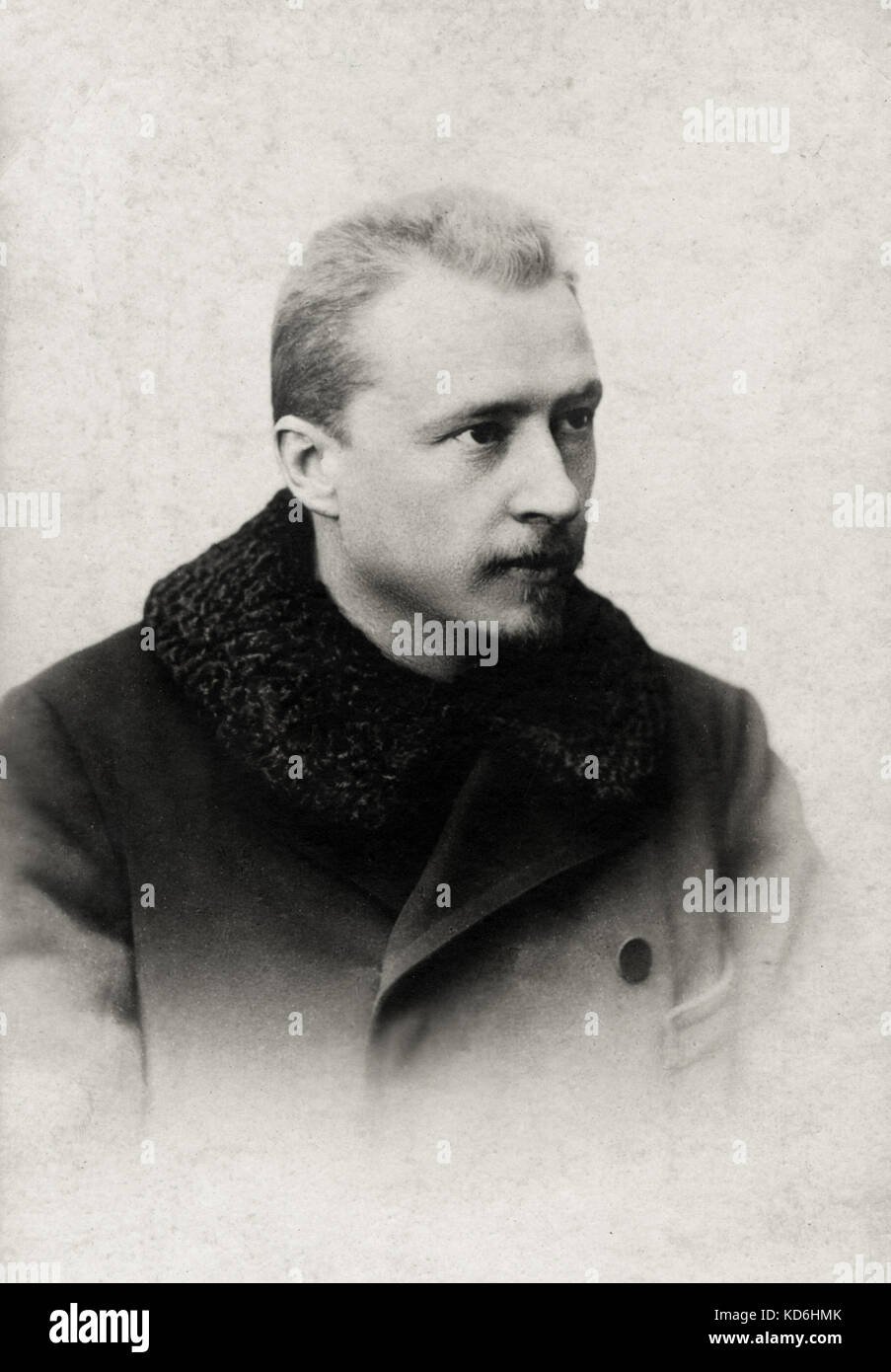 Hugo Wolf, Austrian composer, 1860-1903 Stock Photo - Alamy