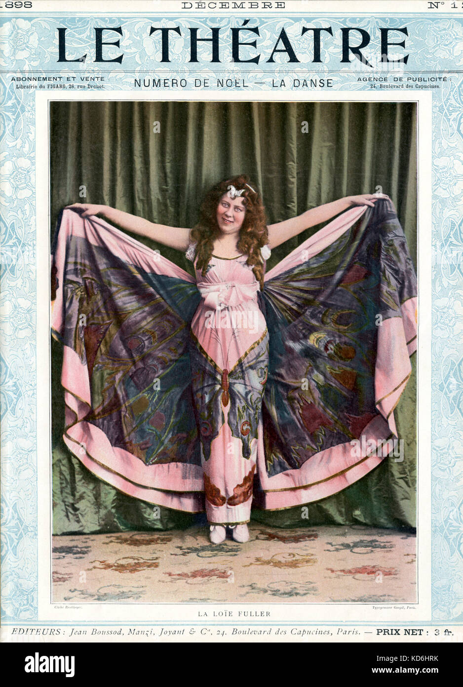 Loie fuller dance hi-res stock photography and images - Alamy