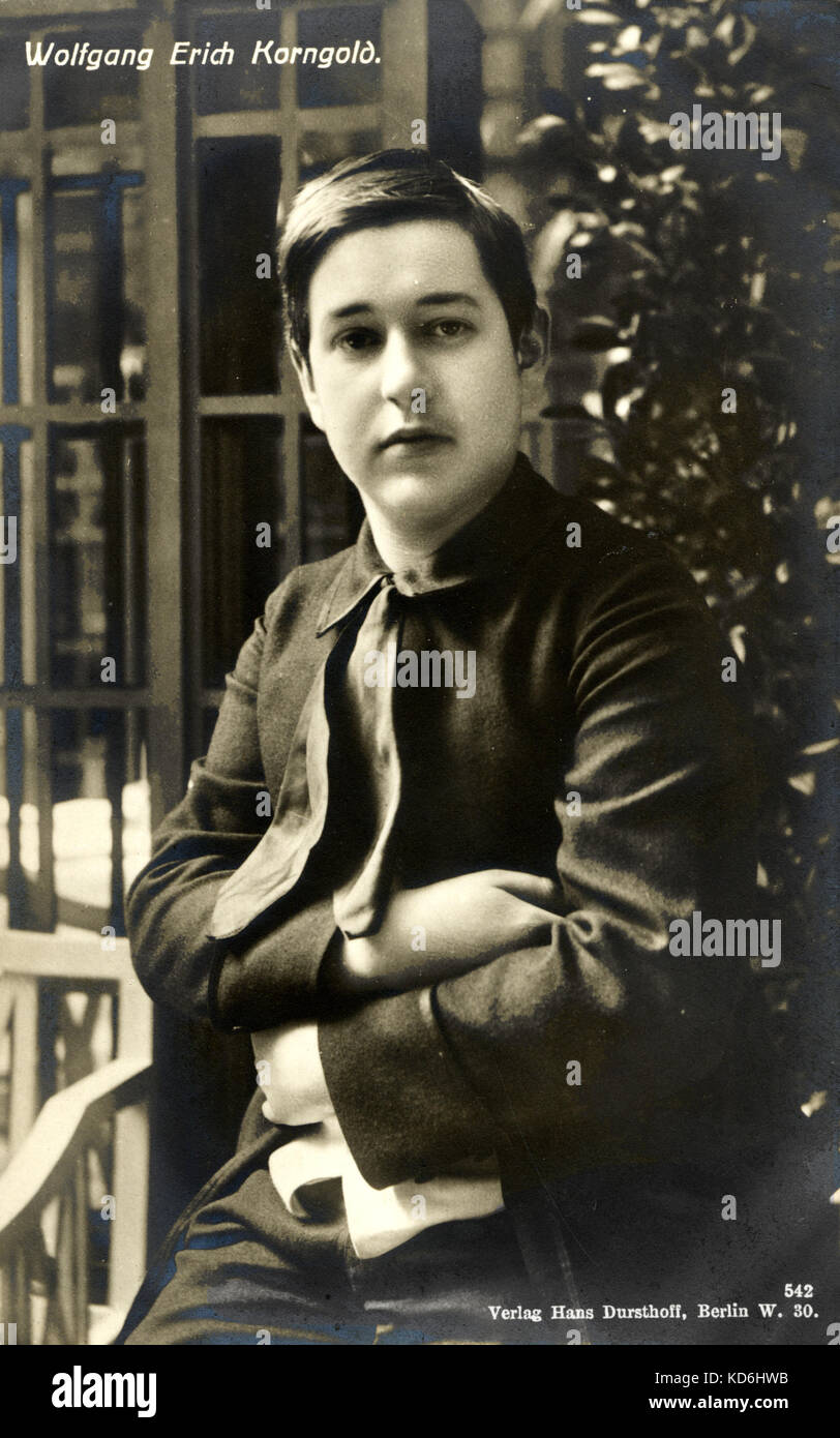 Erich wolfgang korngold hi-res stock photography and images - Alamy
