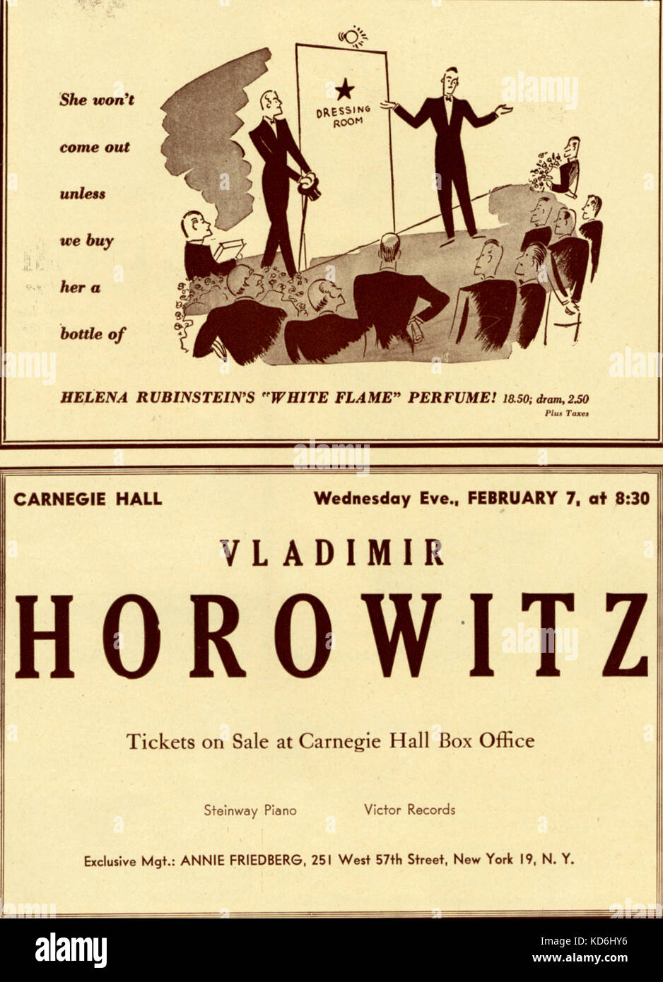 Pianist horowitz hi-res stock photography and images - Alamy