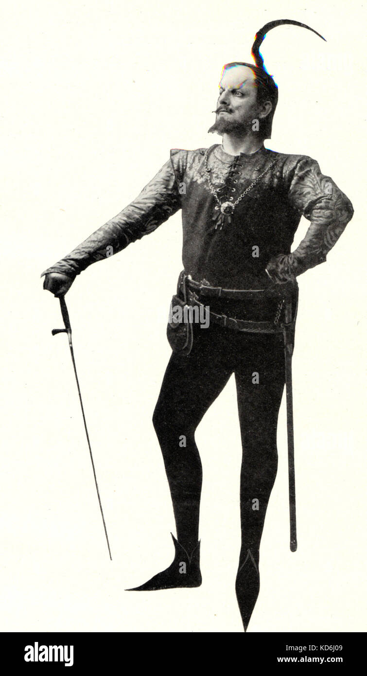 Berlioz's opera 'The Damnation of Faust', with Marcel Journet as ...