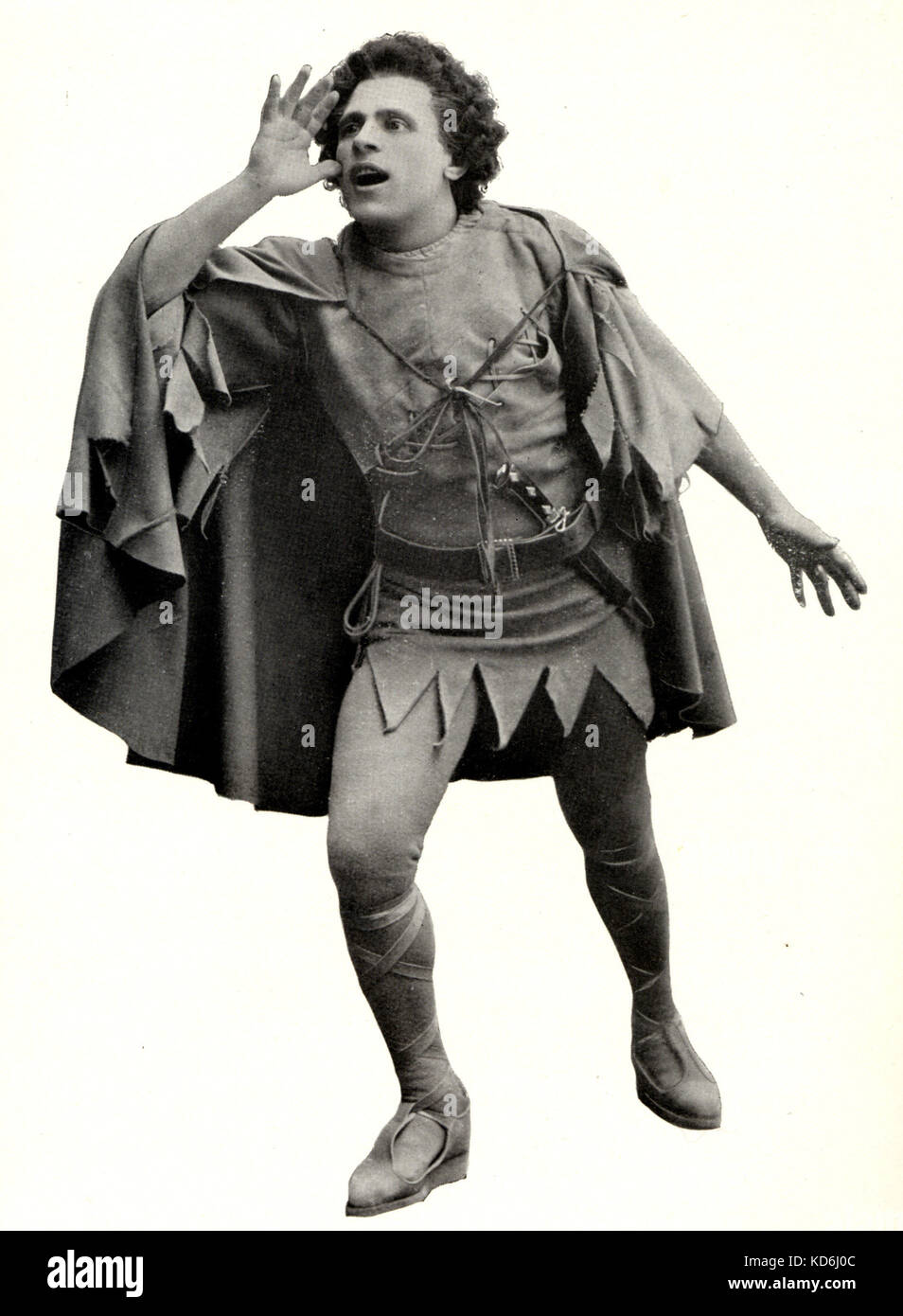 Mascagni's opera 'Isabeau' with Bernardo De Muro as Folco. Italian ...