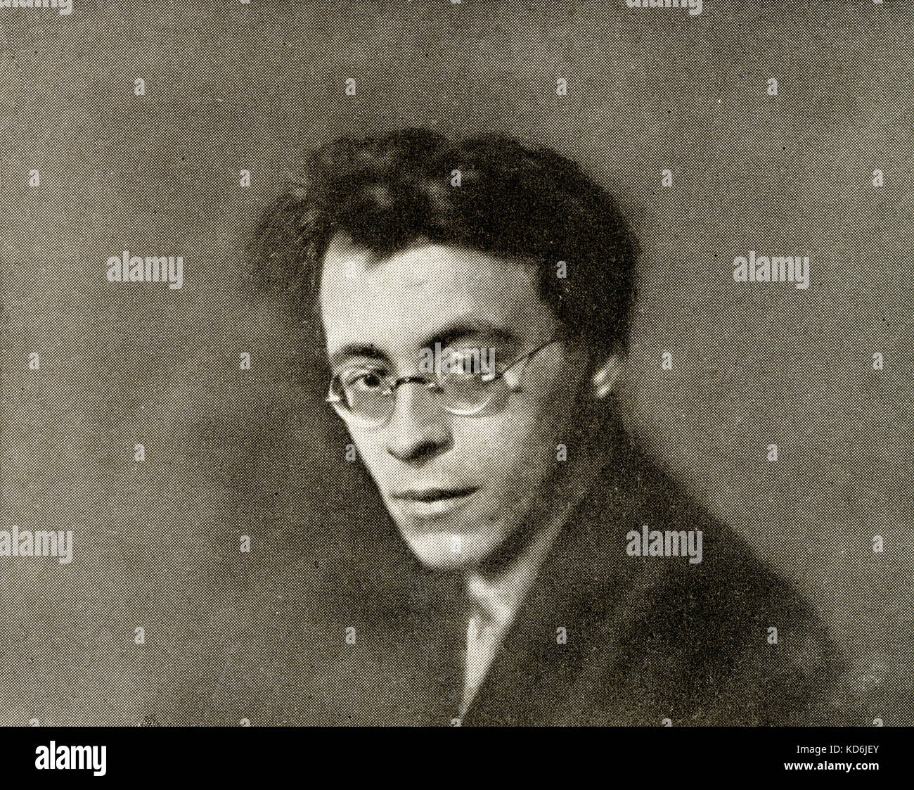 Rudolph (Rudolf) Serkin portrait c.1920s American Russian pianist born ...