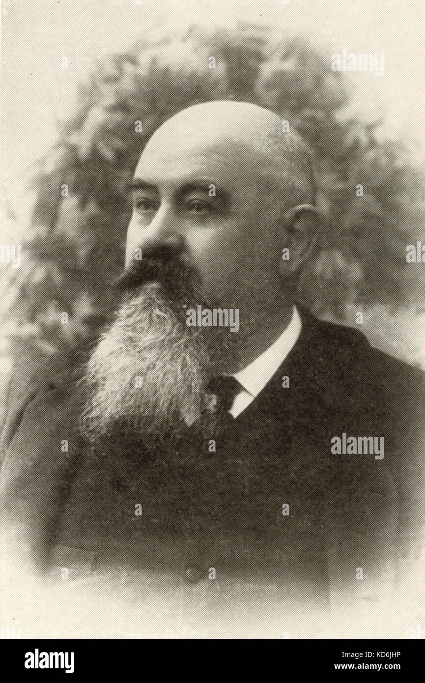 Giuseppe Giacosa, composer of the libretti for Puccini's operas 'La ...