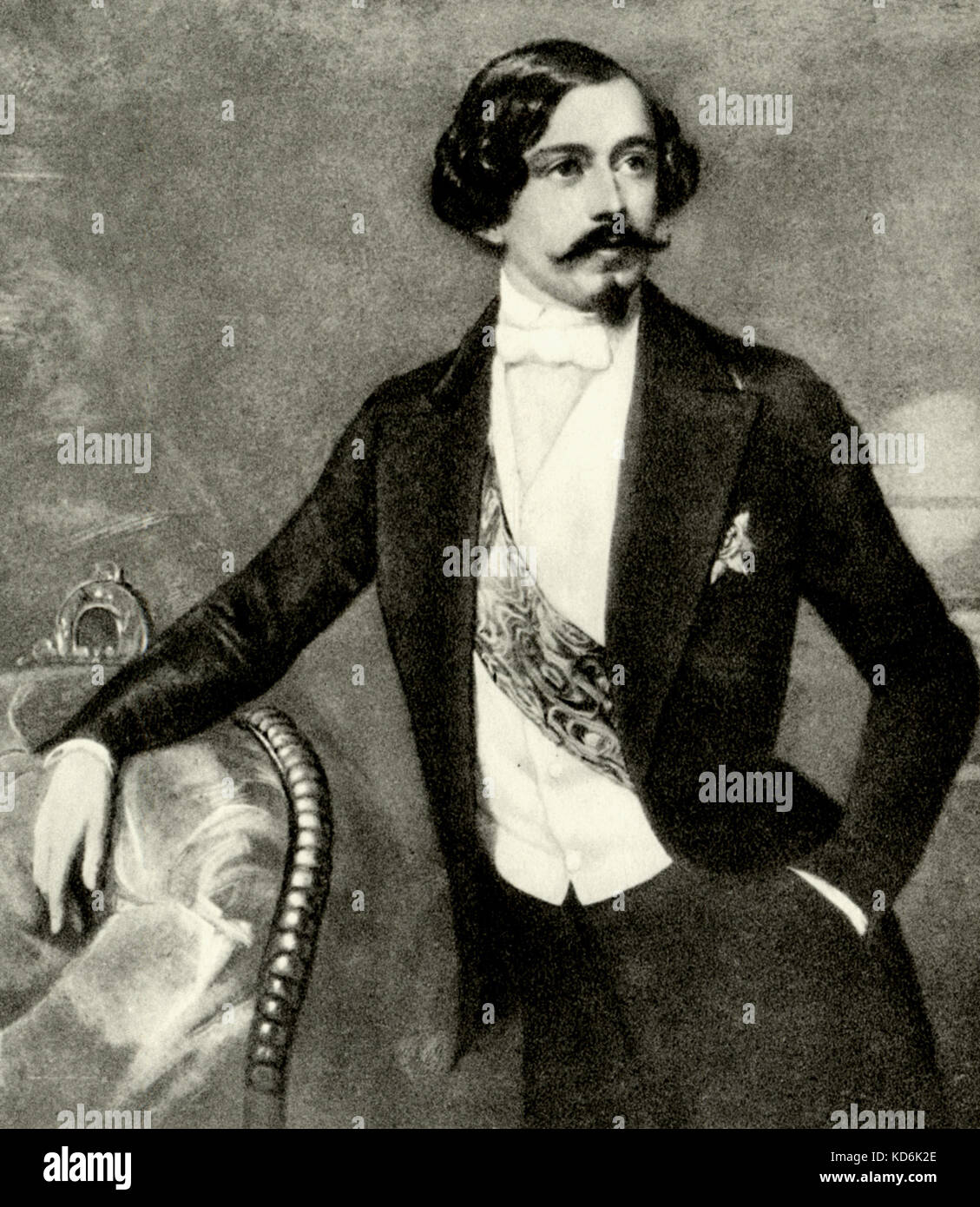 Prince Félix Lichnowsky. Writer and orator (1814-1848). One of Liszt's ...