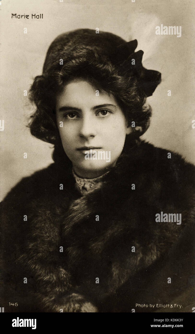 Marie hall violinist hi-res stock photography and images - Alamy