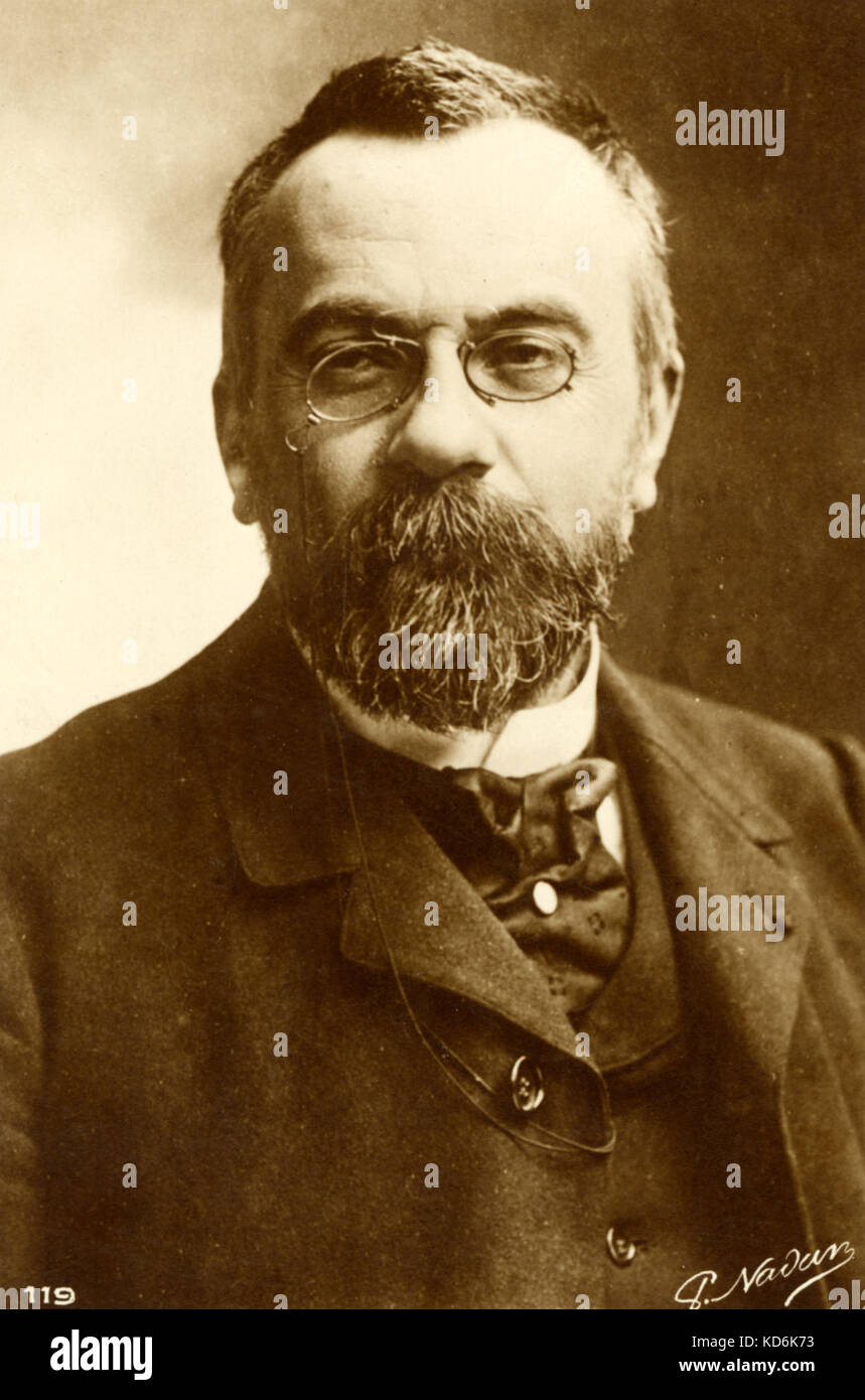 Alfred Bruneau, French composer 1857-1934 Nadar Paris Stock Photo - Alamy