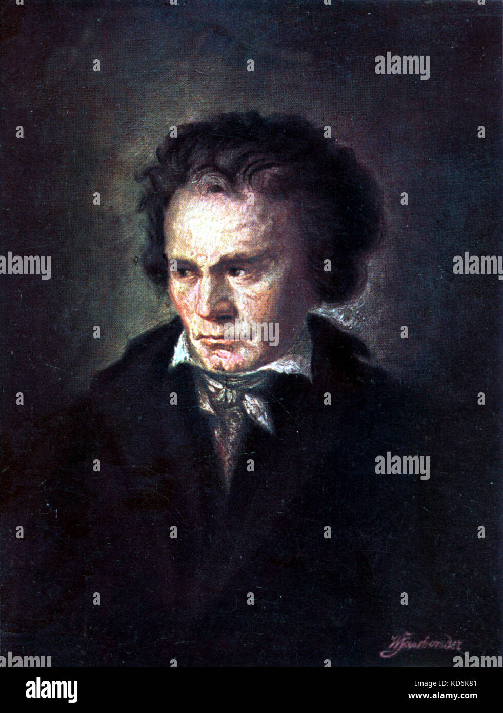 18thcentury beethoven portrait hi-res stock photography and images - Alamy