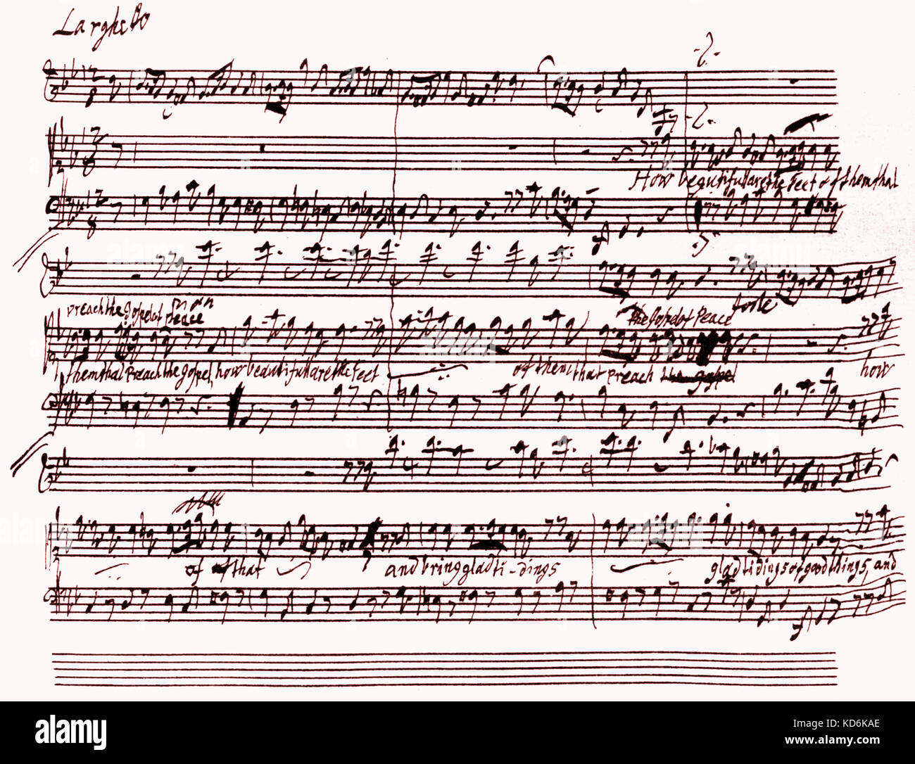 G f handel hi-res stock photography and images - Alamy