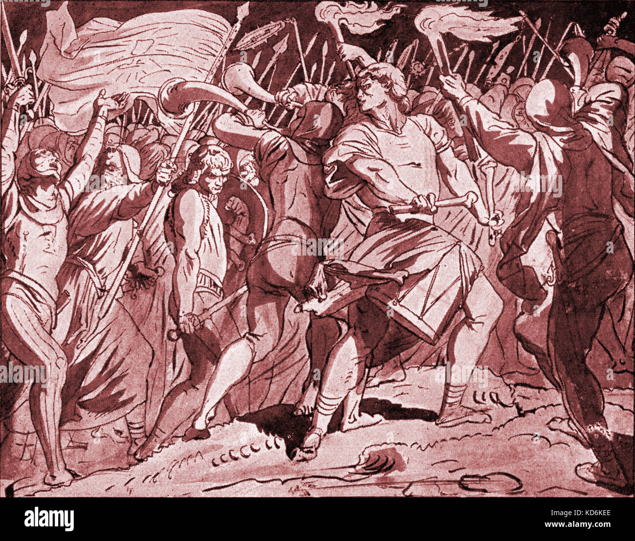 'Military Song' (Chant Militaire) by Josef Manes, 1820–1871, Czech ...