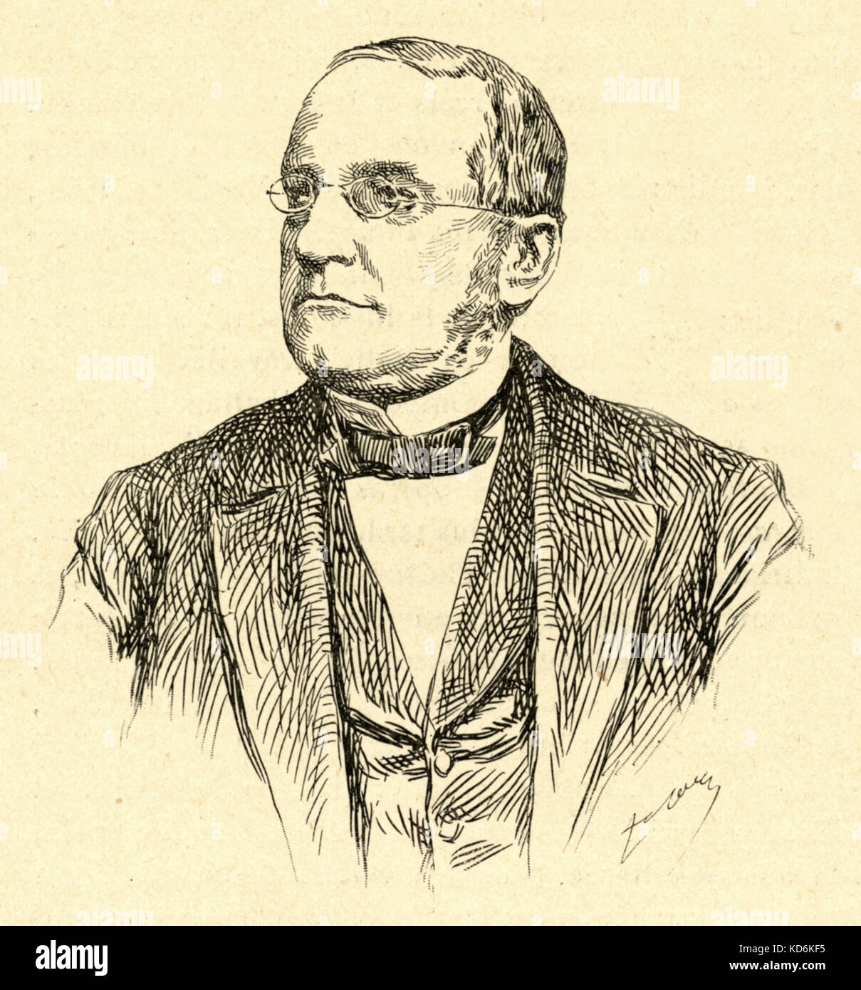 Stanislaw MONIUSZKO. Portrait. Polish Composer, 5th May 1819 - 4th June ...