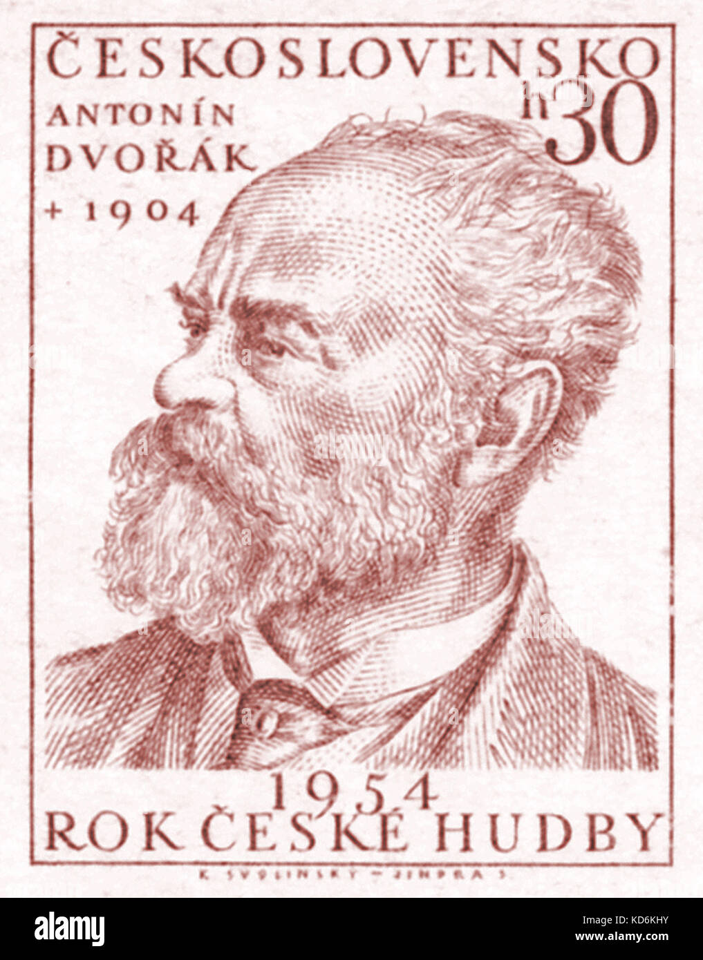 Antonin dvorak portrait hi-res stock photography and images - Alamy