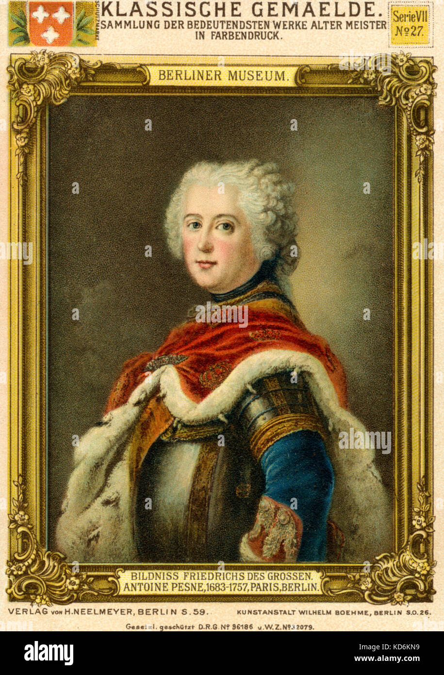Frederick the great painting hi-res stock photography and images - Alamy