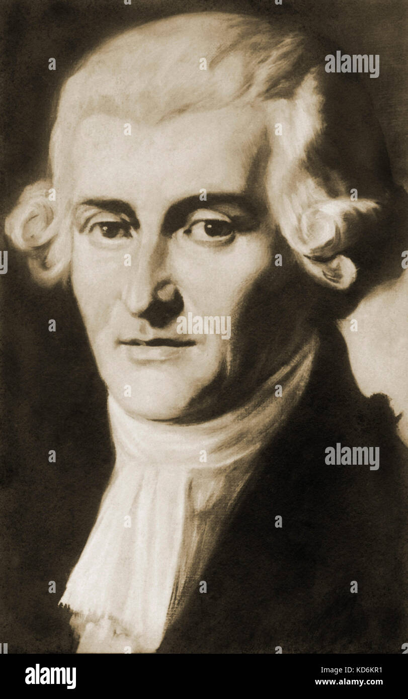 Joseph haydn portrait hi-res stock photography and images - Alamy
