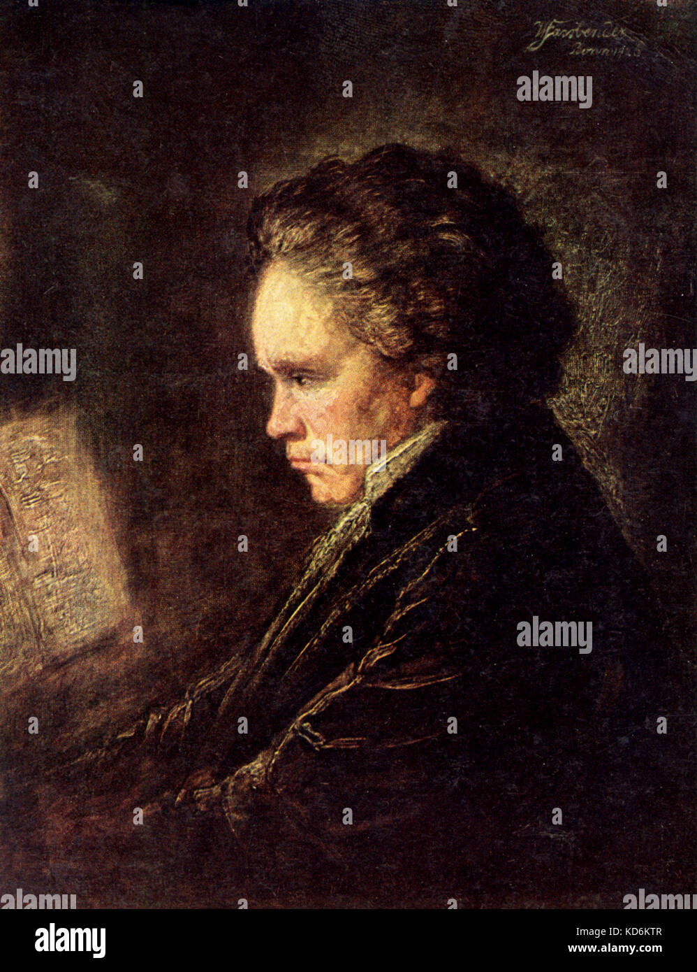 18thcentury beethoven portrait hi-res stock photography and images - Alamy