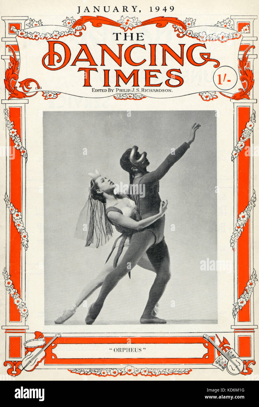 Stravinsky ' s Orpheus, choreography Balanchine. Première production by ...