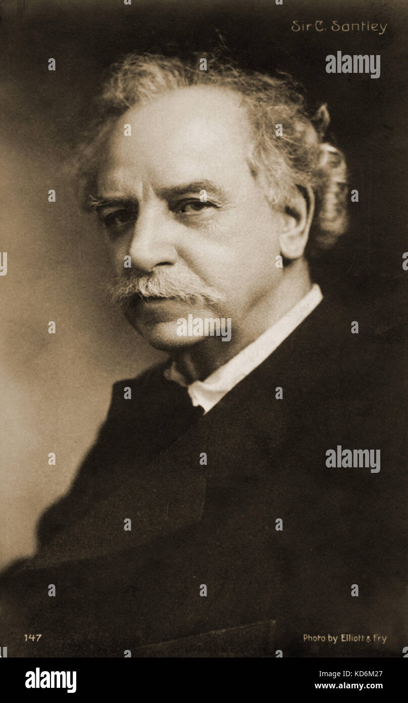 Charles Santley - portrait. English Baritone. 1834-1922. Photo Elliot ...