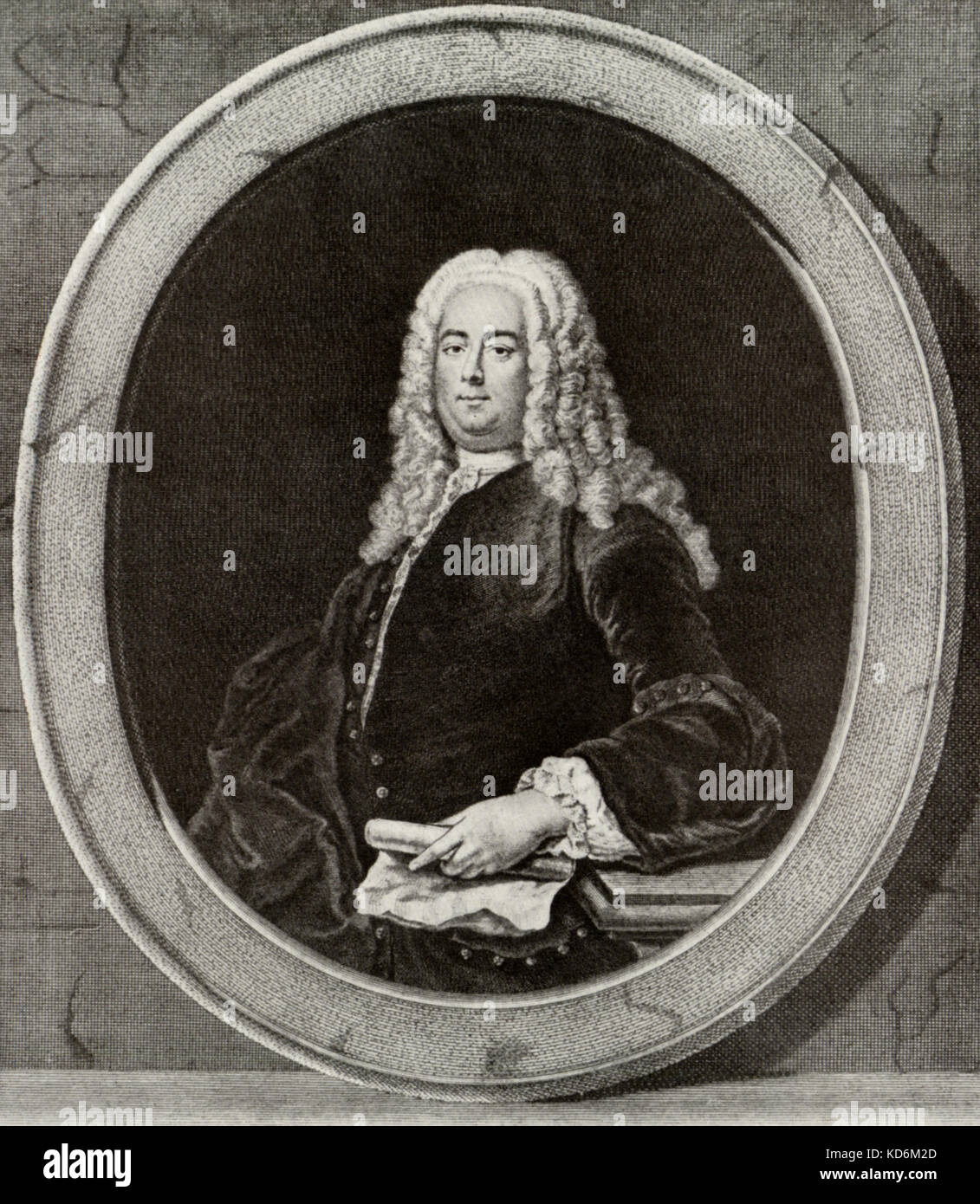 G f handel hi-res stock photography and images - Alamy