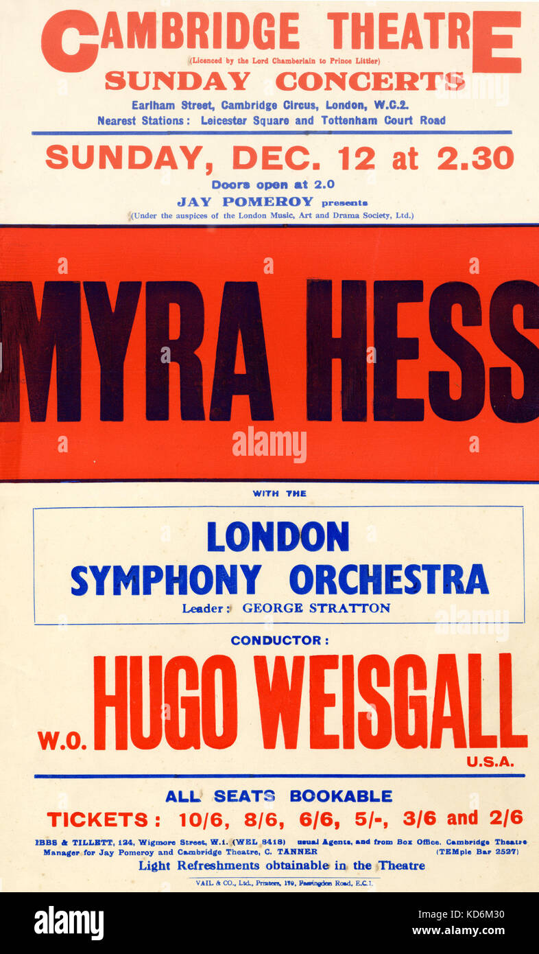 1940s Music Posters