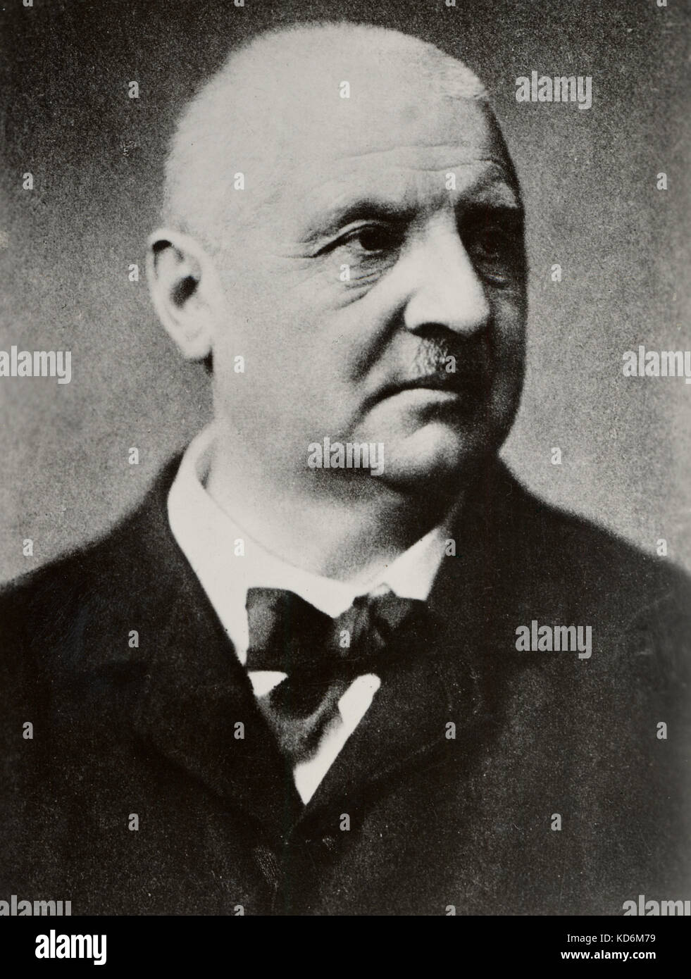 Anton Bruckner, portrait - Austrian composer & organist. 4 September ...