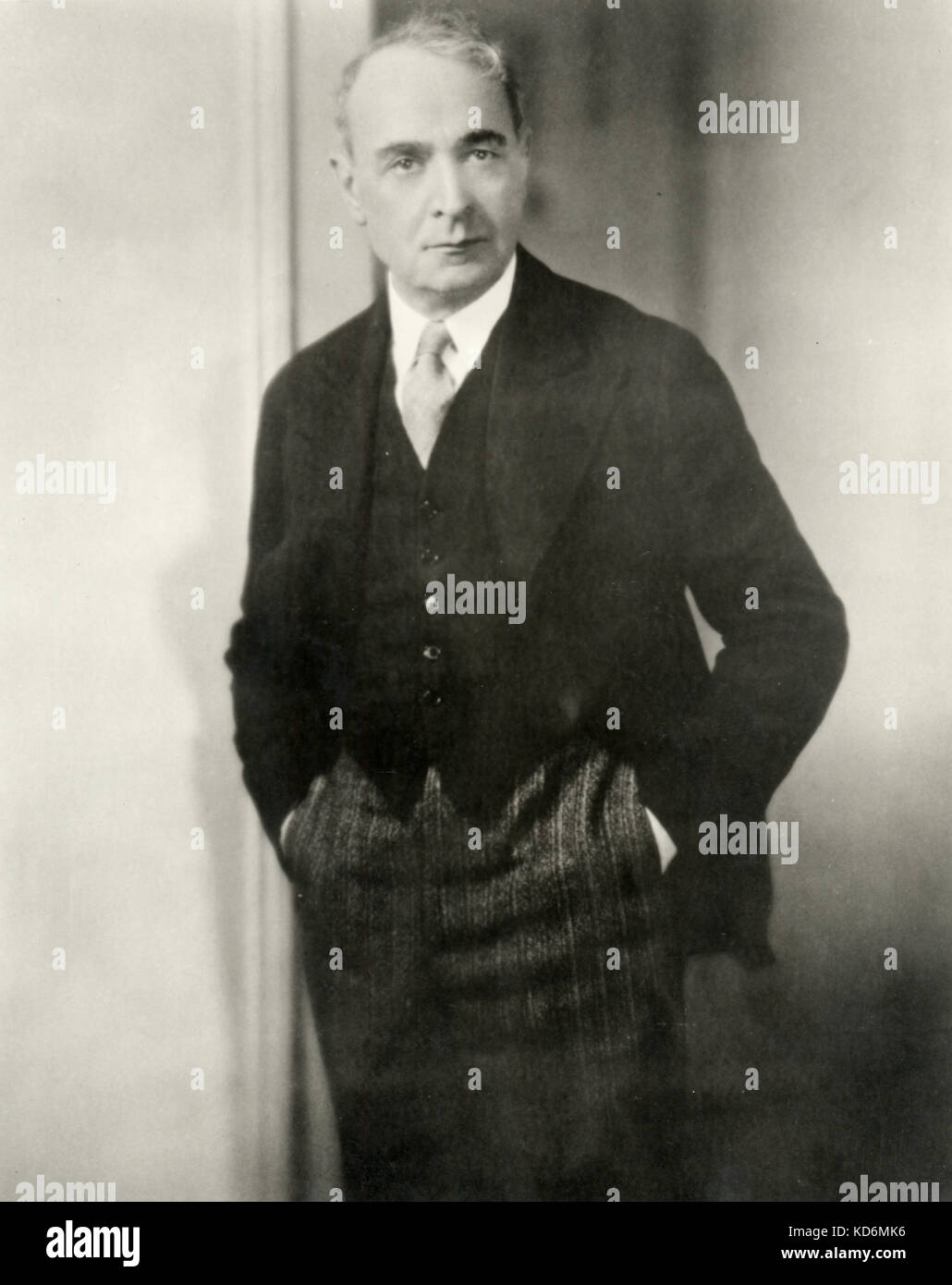 Sergey / Sergei Koussevitzky. Russian conductor 26th July 1874 - 4th ...