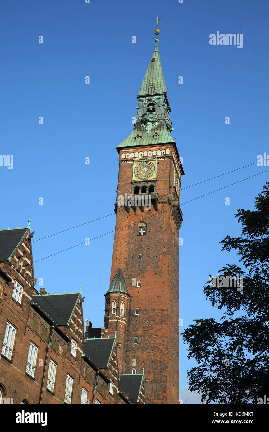 copenhagen city hall denmark Stock Photo - Alamy