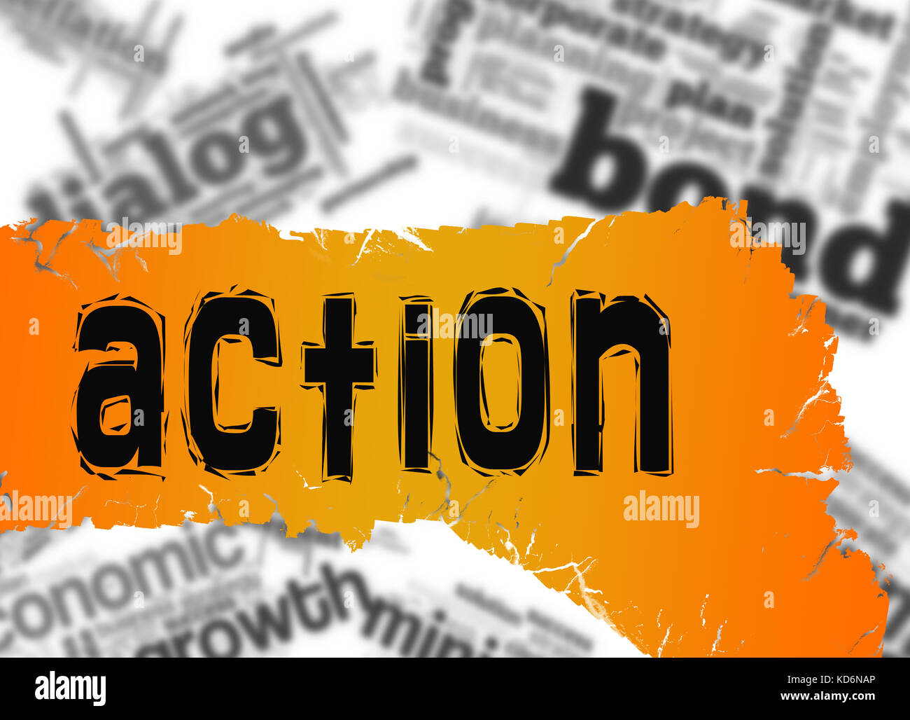 Word cloud with action word image with hi-res rendered artwork that ...