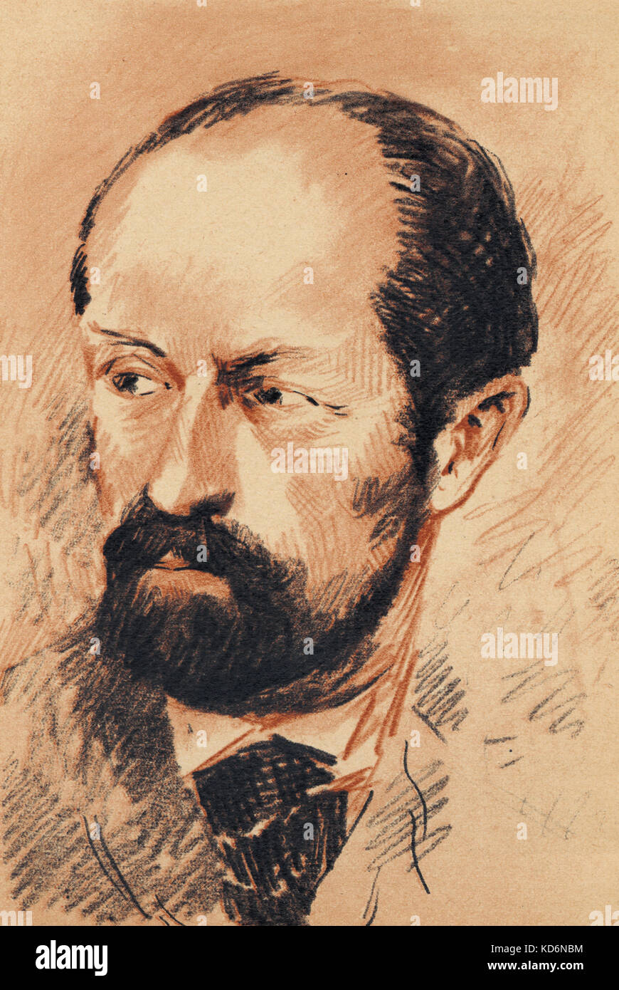 Albert Roussel - portrait. French composer, 1869-1937. Influenced by ...