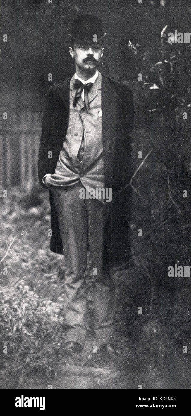 Alphons Diepenbrock - portrait, 1889 - Dutch composer 2 September 1862 ...